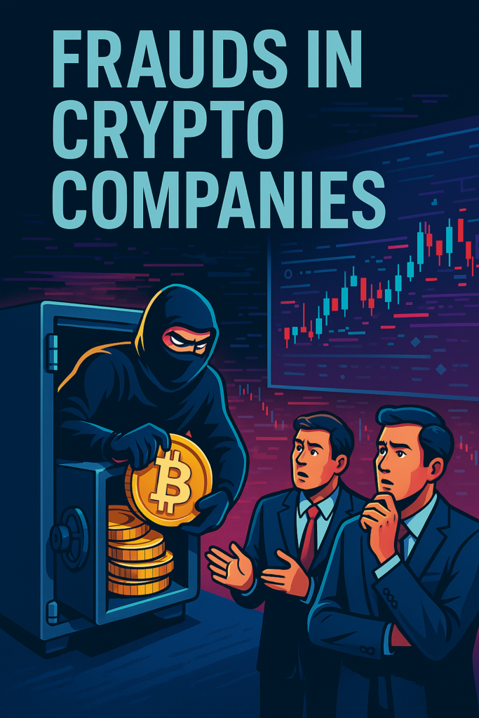 frauds in crypto companies