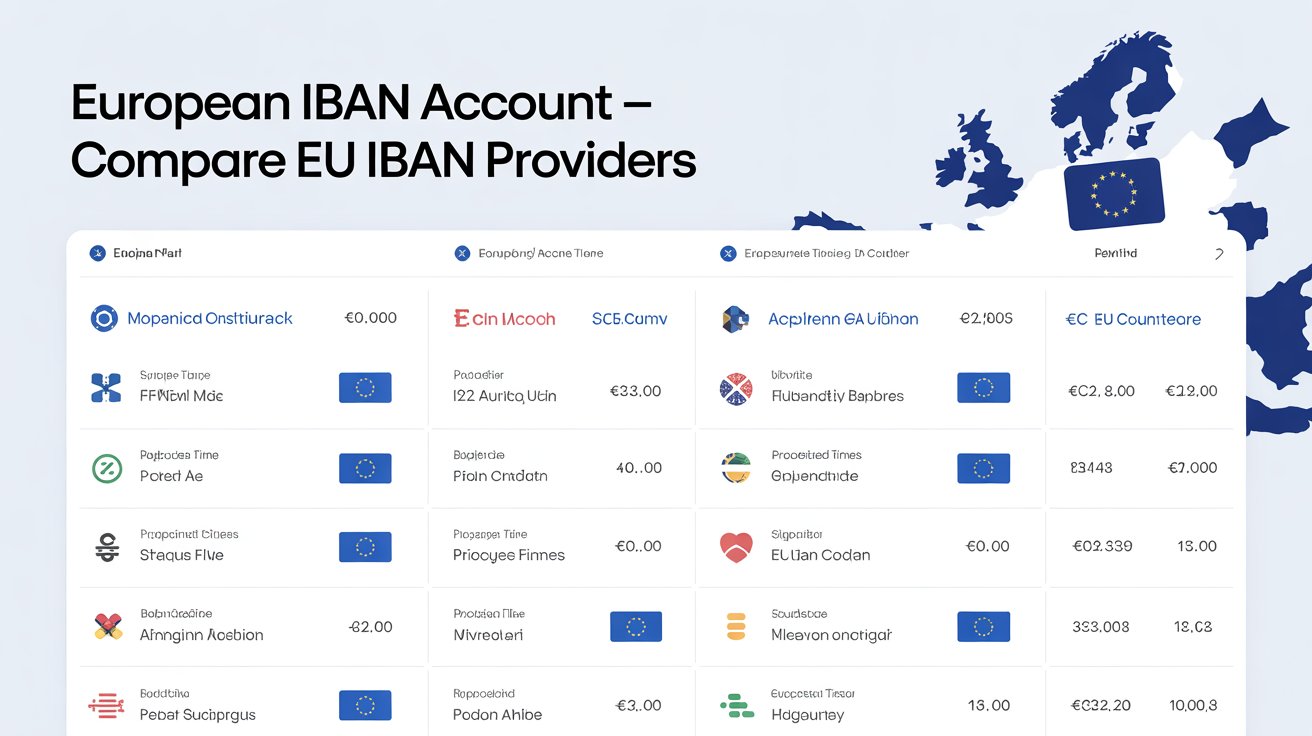 European IBAN Account – Compare EU IBAN Providers - fintech rating ...